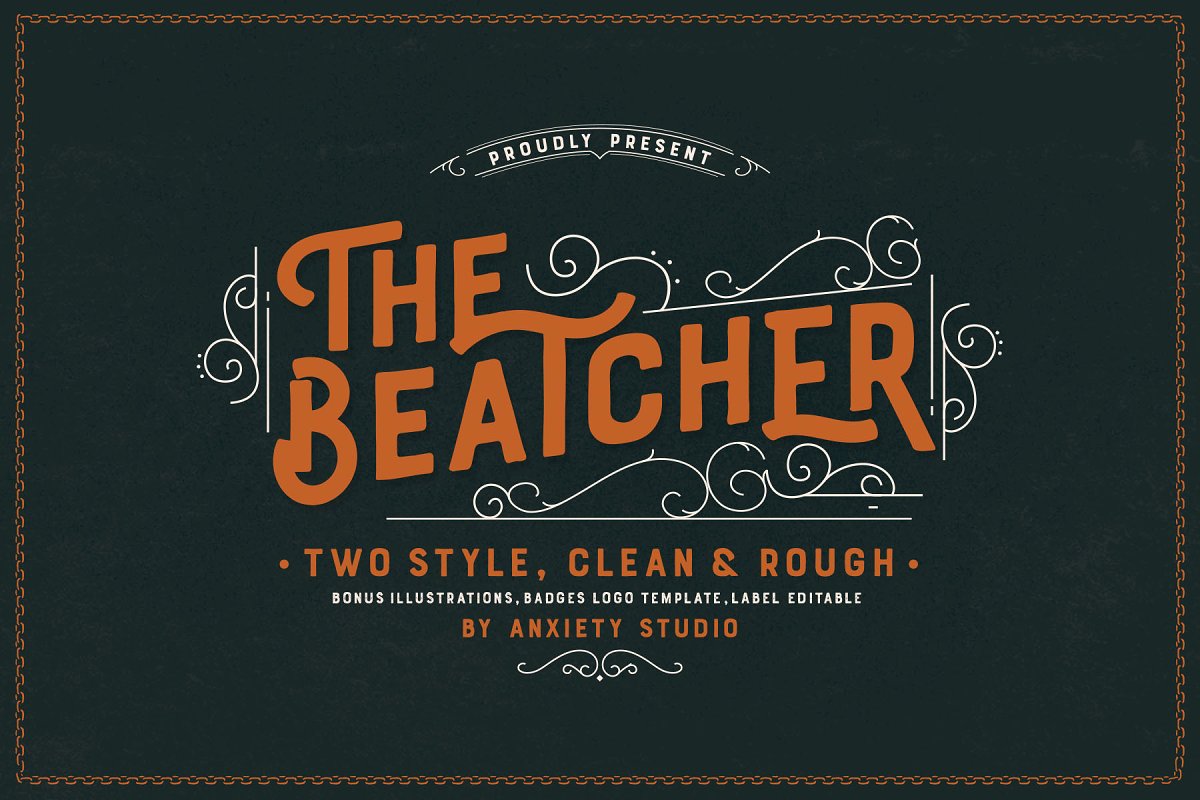 Font The Beatcher: download and install on the WEB site