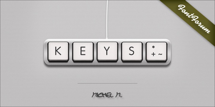 Font Keys – Download and Install for Your Website