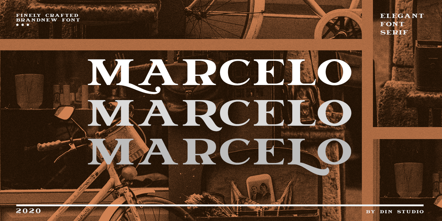Font Marcelo: download and install on the WEB site